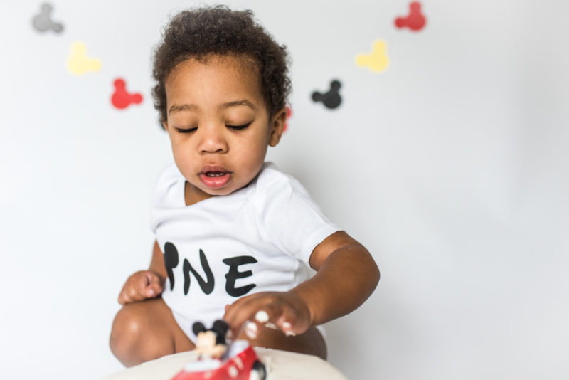Xavier Cake Smash // Richmond Va. - jennywhitephotographyrva.com